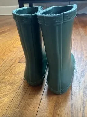 Hunter | Shoes | Toddler Childs Hunter Rain Boots Wellies Hunter Green ...